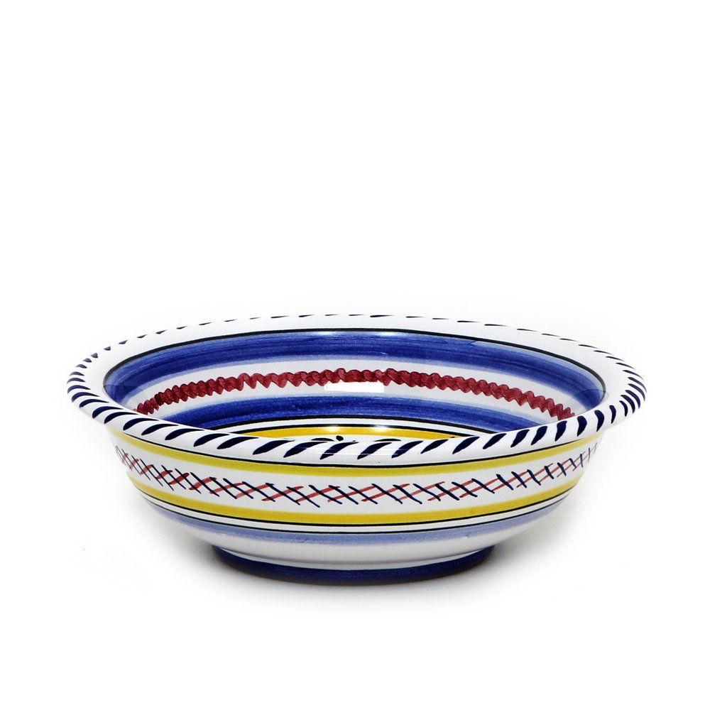 Deruta of Italy Orvieto Blue Rooster Dinnerware | Gracious Style