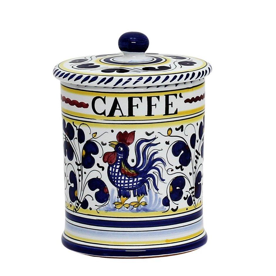 Deruta of Italy Orvieto Blue Rooster Dinnerware | Gracious Style