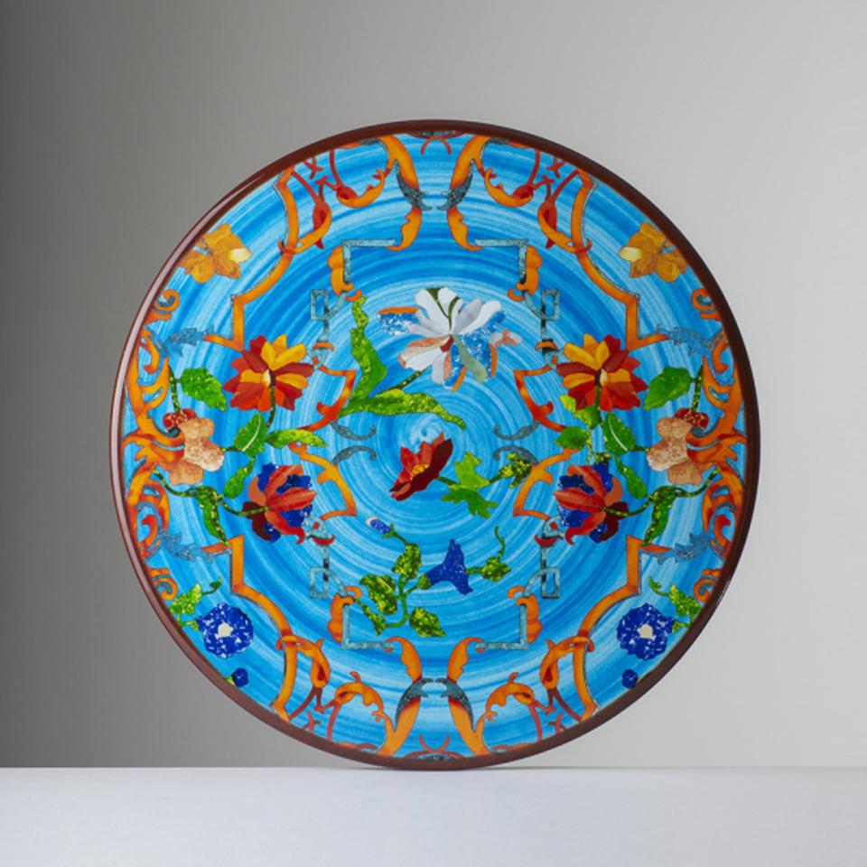 Mario Luca Giusti Pancale Turquoise Melamine Dinnerware | Gracious Style