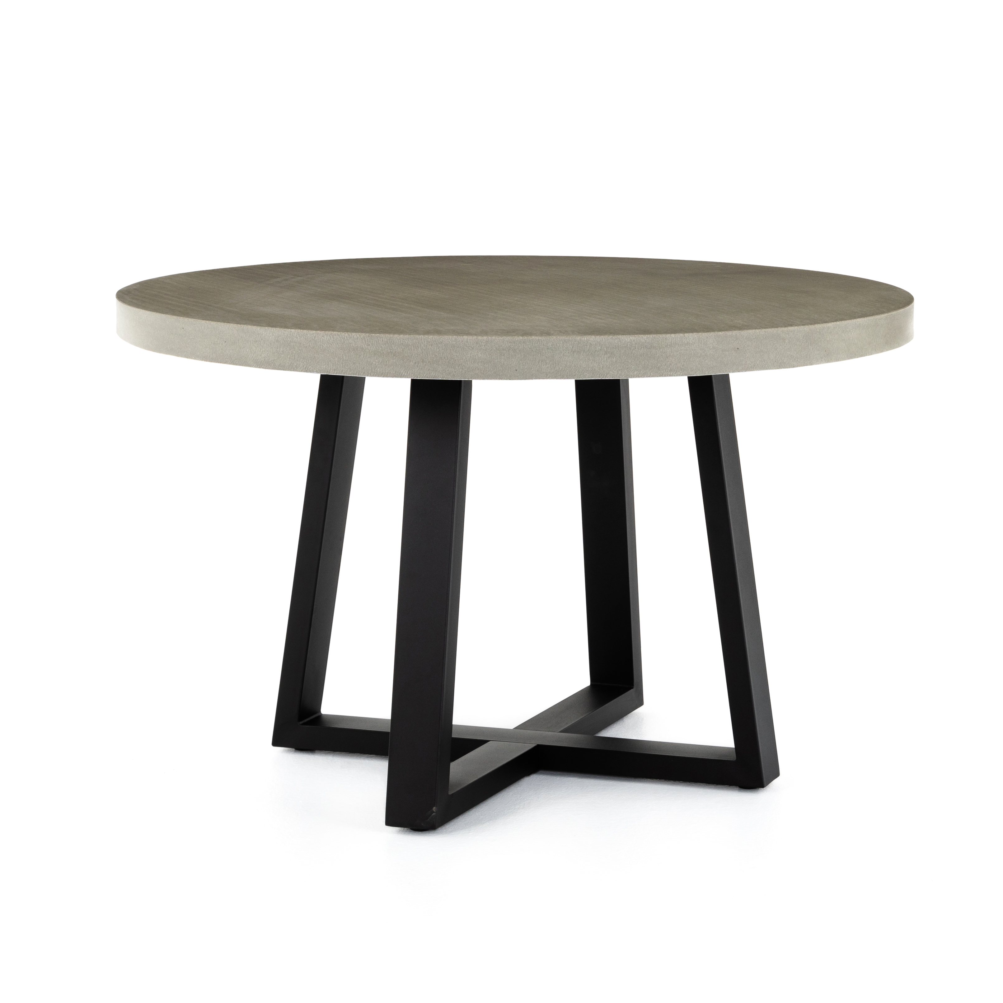 Four Hands Cyrus Round Dining Table 48" Grey | Gracious Style