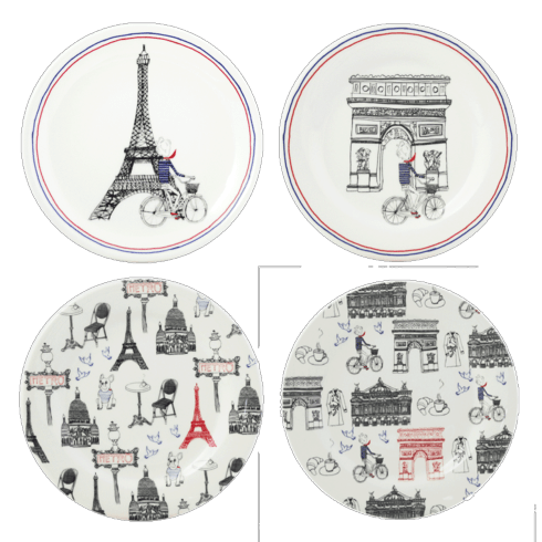 Gien France Ca C'est Paris! Dinnerware | Gracious Style