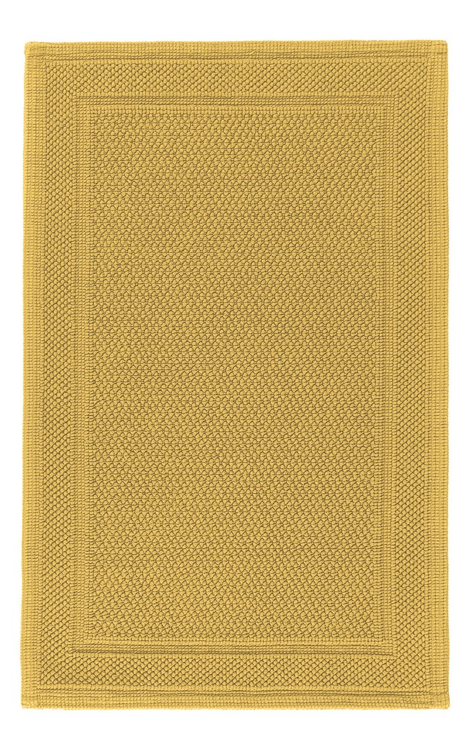 Graccioza Bee Waffle Tub Mat 20 x 31 in Mustard | Gracious Style