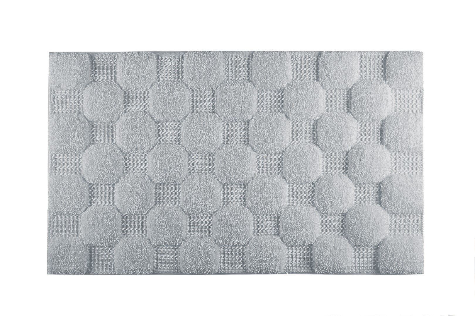 Graccioza Aura Bath Rug 24" x 39'' Silver | Gracious Style