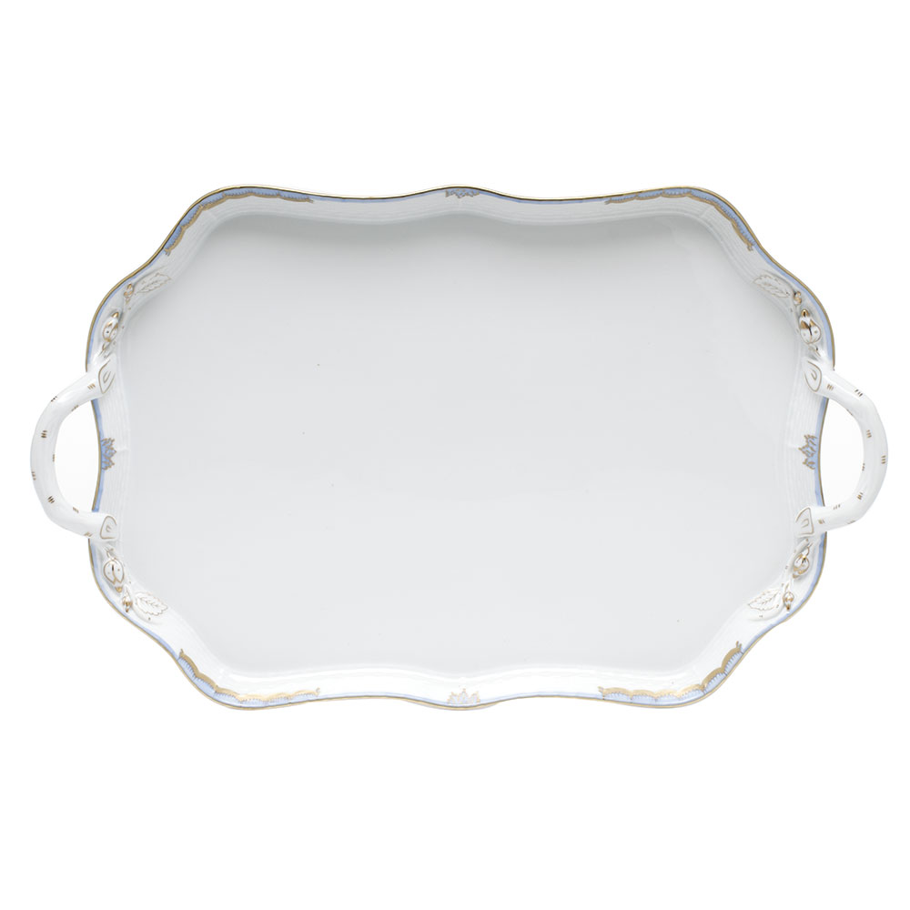 Herend Princess Victoria Light Blue Dinnerware | Gracious Style