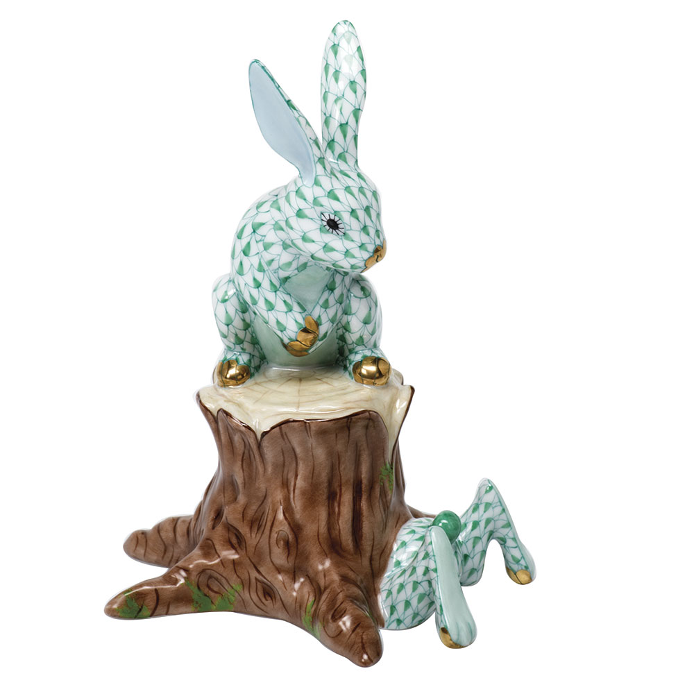 Herend Down The Rabbit Hole Green | Gracious Style