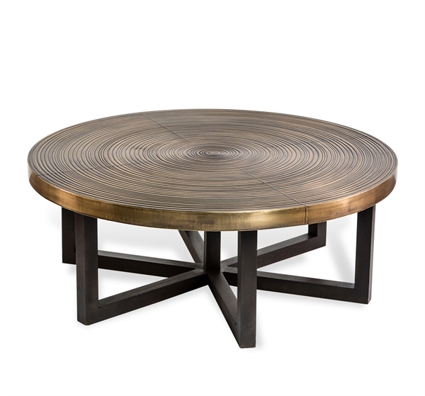 Interlude Home Reeta Round Cocktail Table | Gracious Style