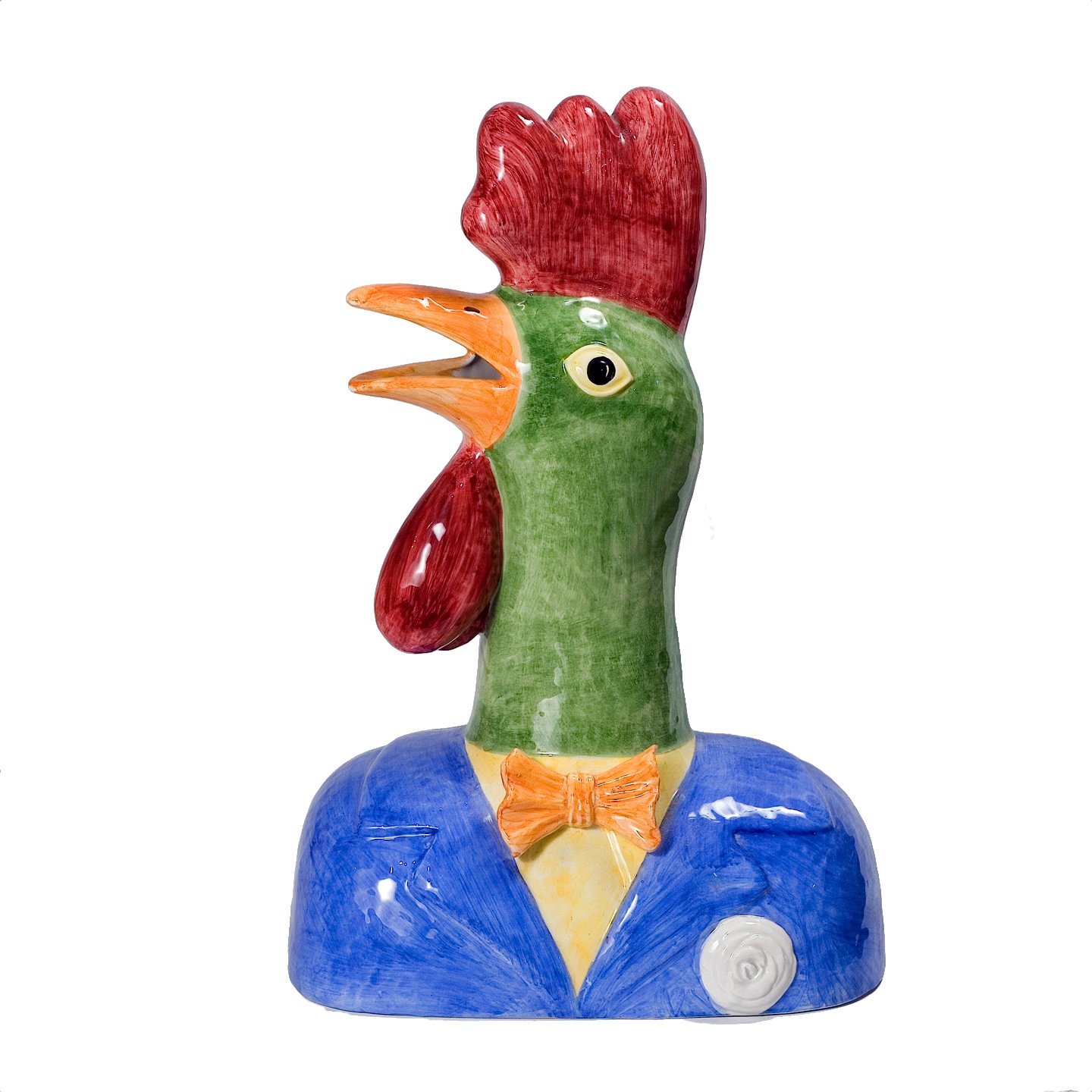 Intrada Rooster Head, Vintage Ceramic Centerpiece. 17″ (Special Order ...