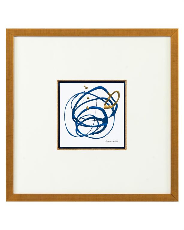 John-Richard Dyann Gunter's Blue and Gold VI | Gracious Style