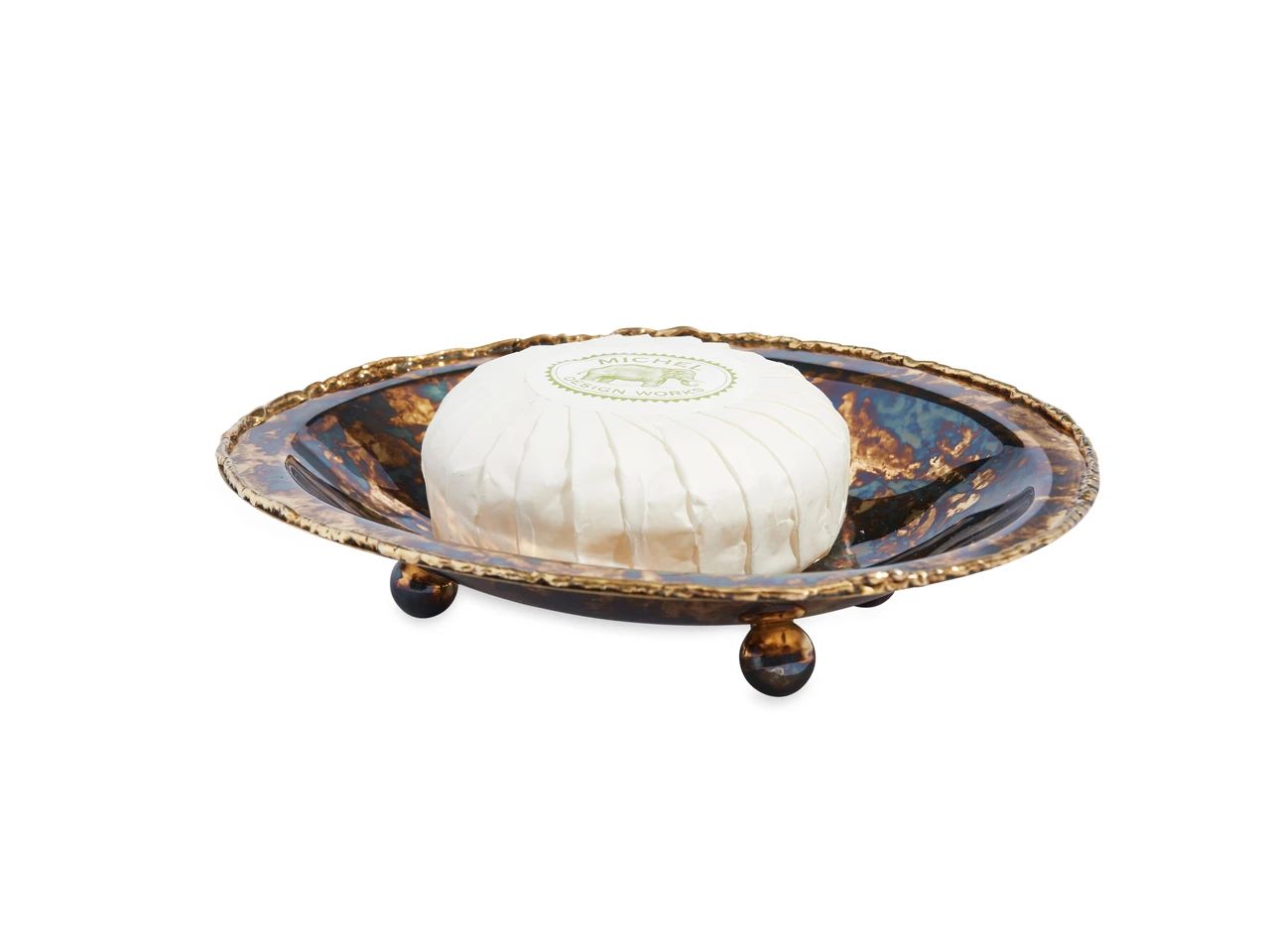 Julia Knight Cascade 6" Soap Dish Rainbow Bronze | Gracious Style