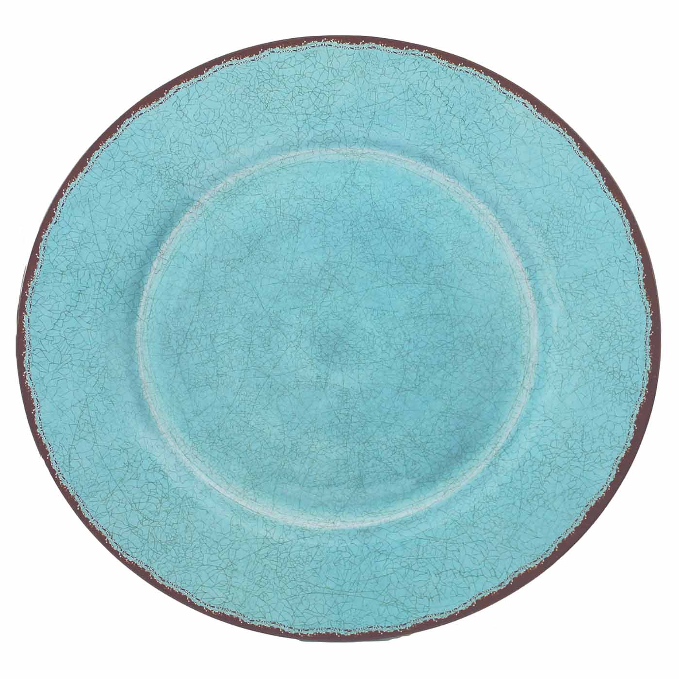 Le Cadeaux Antiqua Turquoise Melamine Dinnerware | Gracious Style