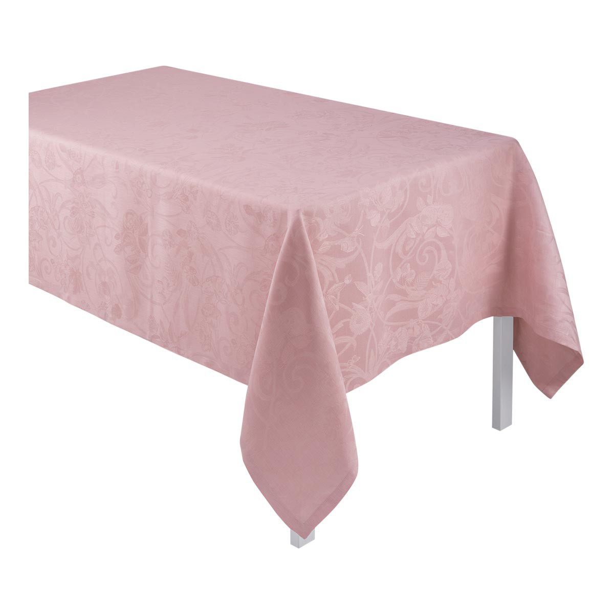 Le Jacquard Francais Tivoli Powder Pink Table Linens | Gracious Style