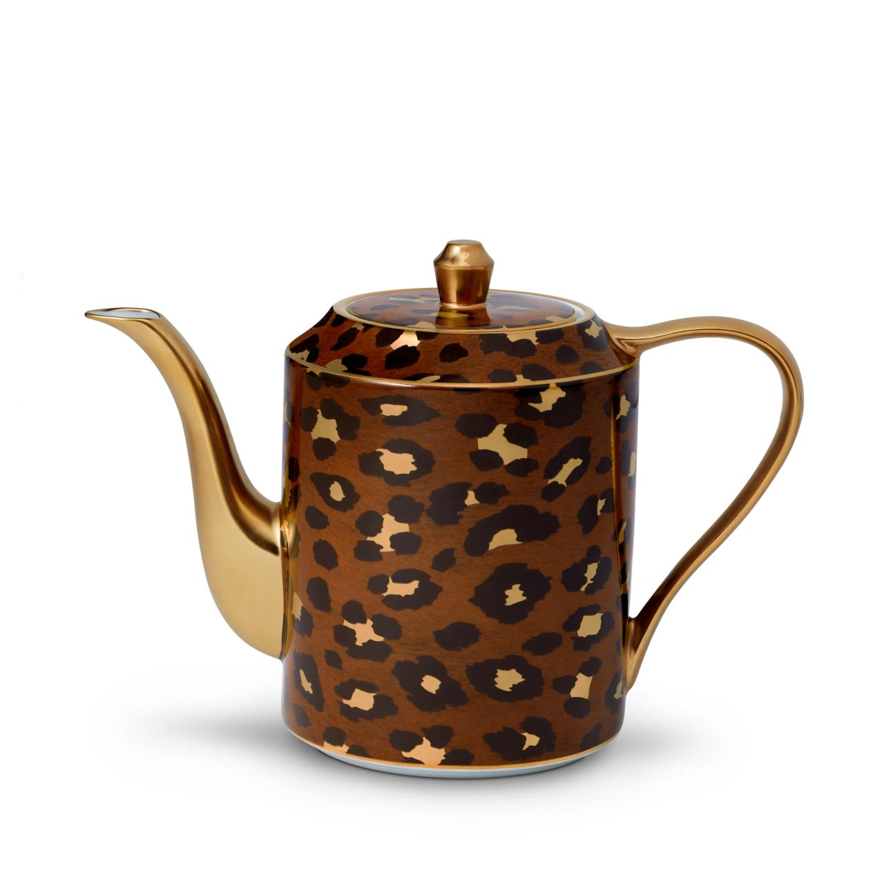 L'Objet Leopard Teapot 9.5 x 7"/40oz | Gracious Style