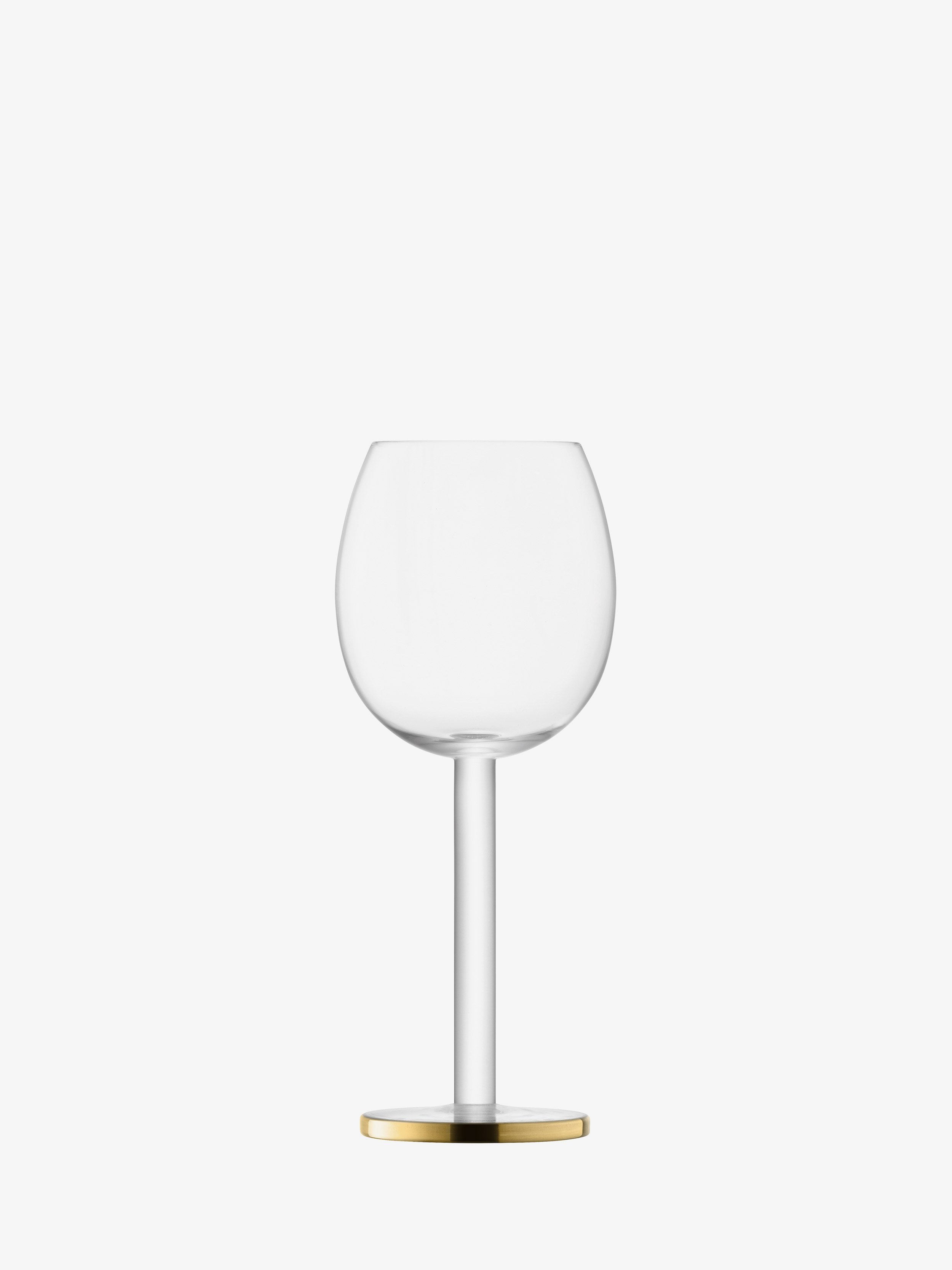 LSA Luca Wine Glass 300ml Gold, Set of Two | Gracious Style