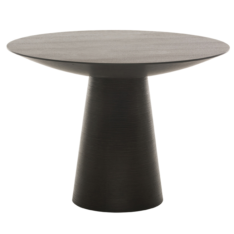 Nuevo Dania Black Wood Dining Table | Gracious Style
