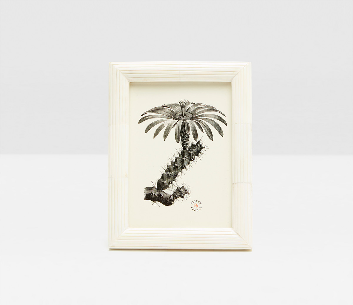 Pigeon & Poodle Velden Natural Frame 5 x 7" Bone | Gracious Style