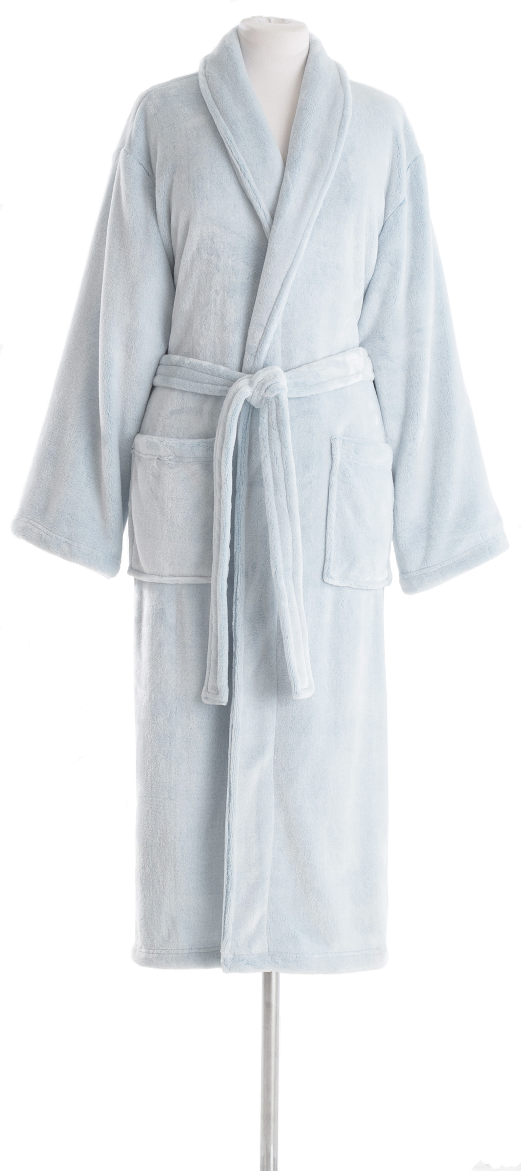Pine Cone Hill Frosted Fleece Aqua Long Robe One Size | Gracious Style