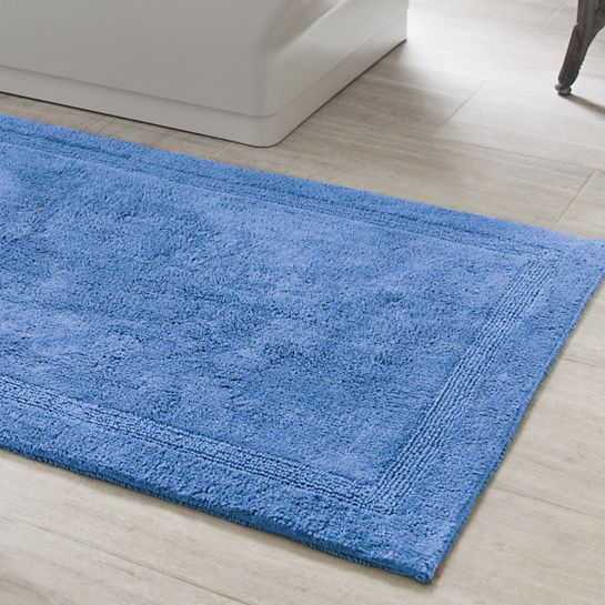 Pine Cone Hill Signature Bath Rugs French Blue | Gracious Style