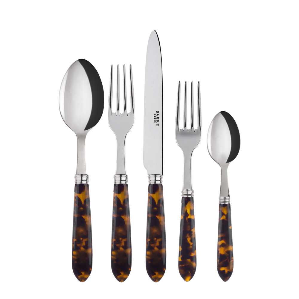 Sabre Tortoise Flatware | Gracious Style