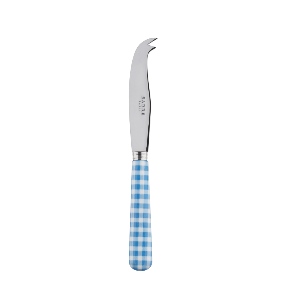 Sabre Gingham Light Blue Flatware | Gracious Style