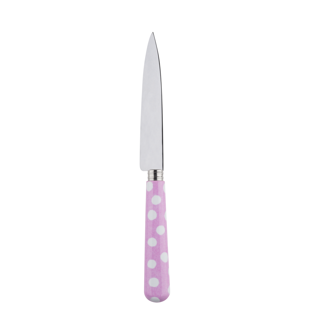 Sabre White Dots Pink Kitchen Knife | Gracious Style