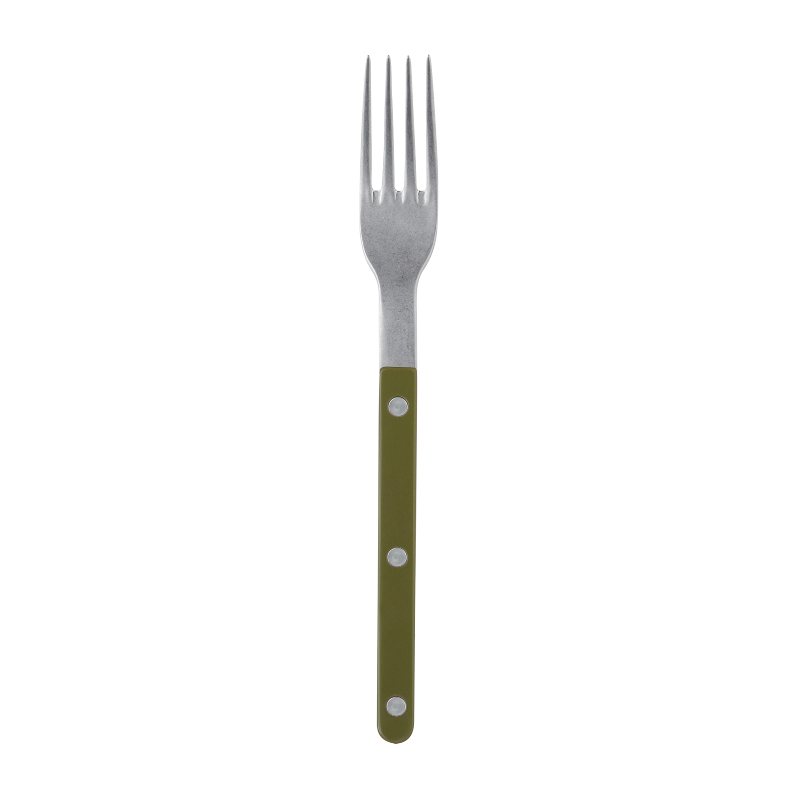 Sabre Bistrot Vintage Green Fern Dinner Fork | Gracious Style