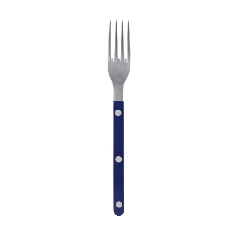 Sabre Bistrot Vintage Blue Cake Fork | Gracious Style