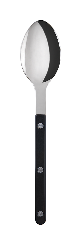Sabre Bistrot Shiny Black Flatware | Gracious Style