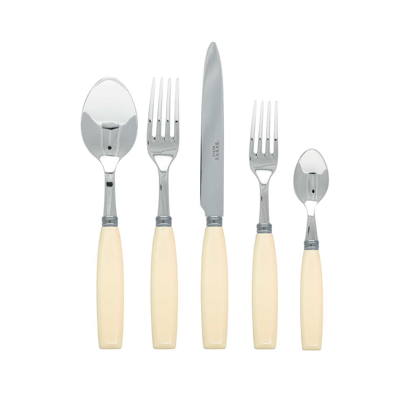 Sabre Djembe Ivory Flatware | Gracious Style