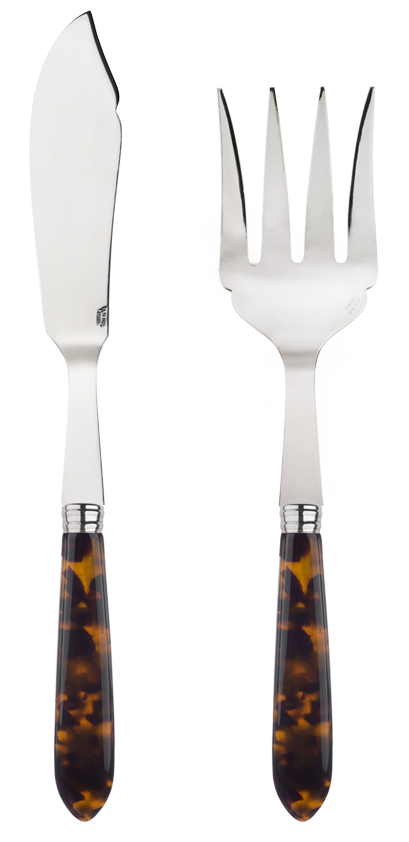 Sabre Tortoise Flatware | Gracious Style