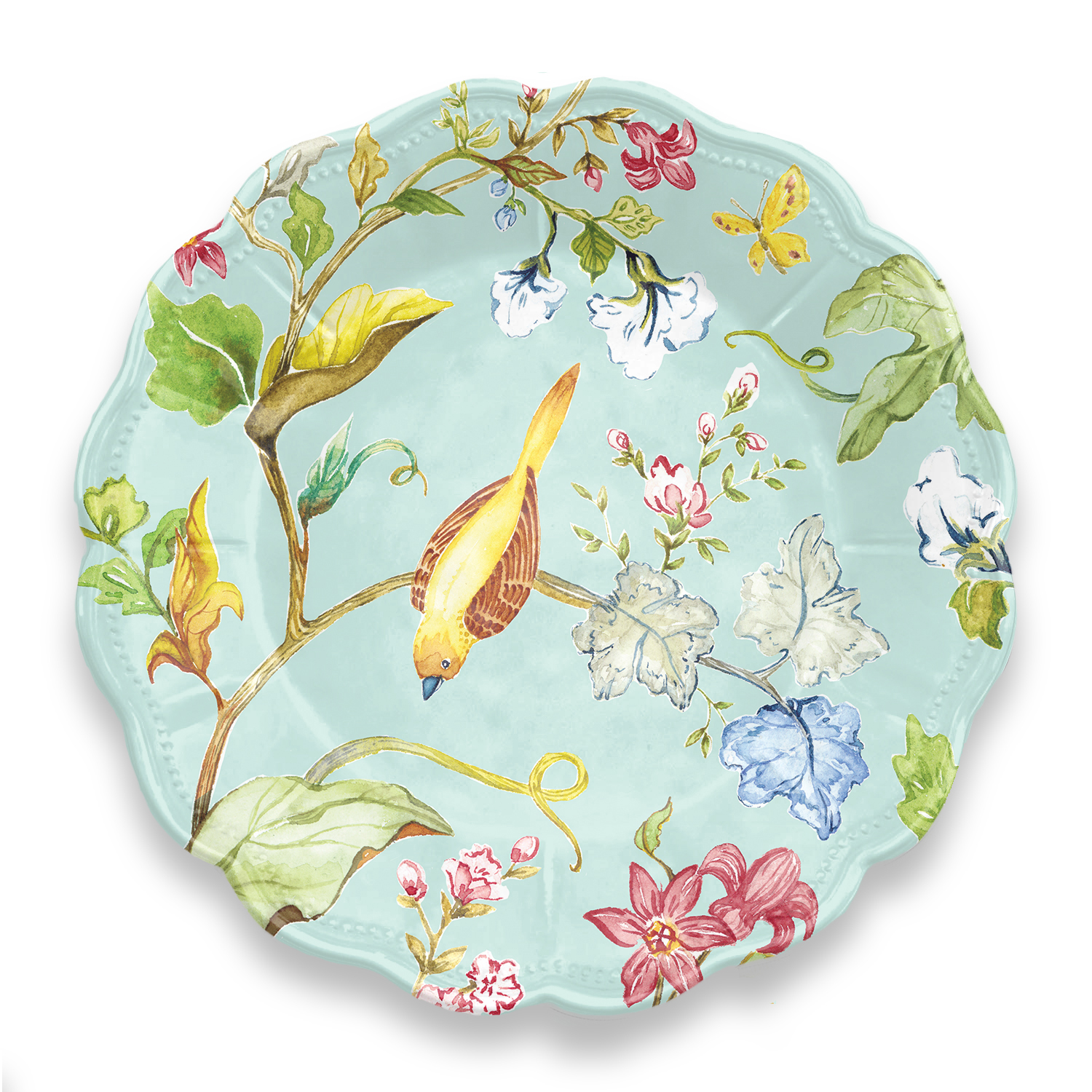 TarHong Spring Chinoiserie Melamine Dinnerware | Gracious Style