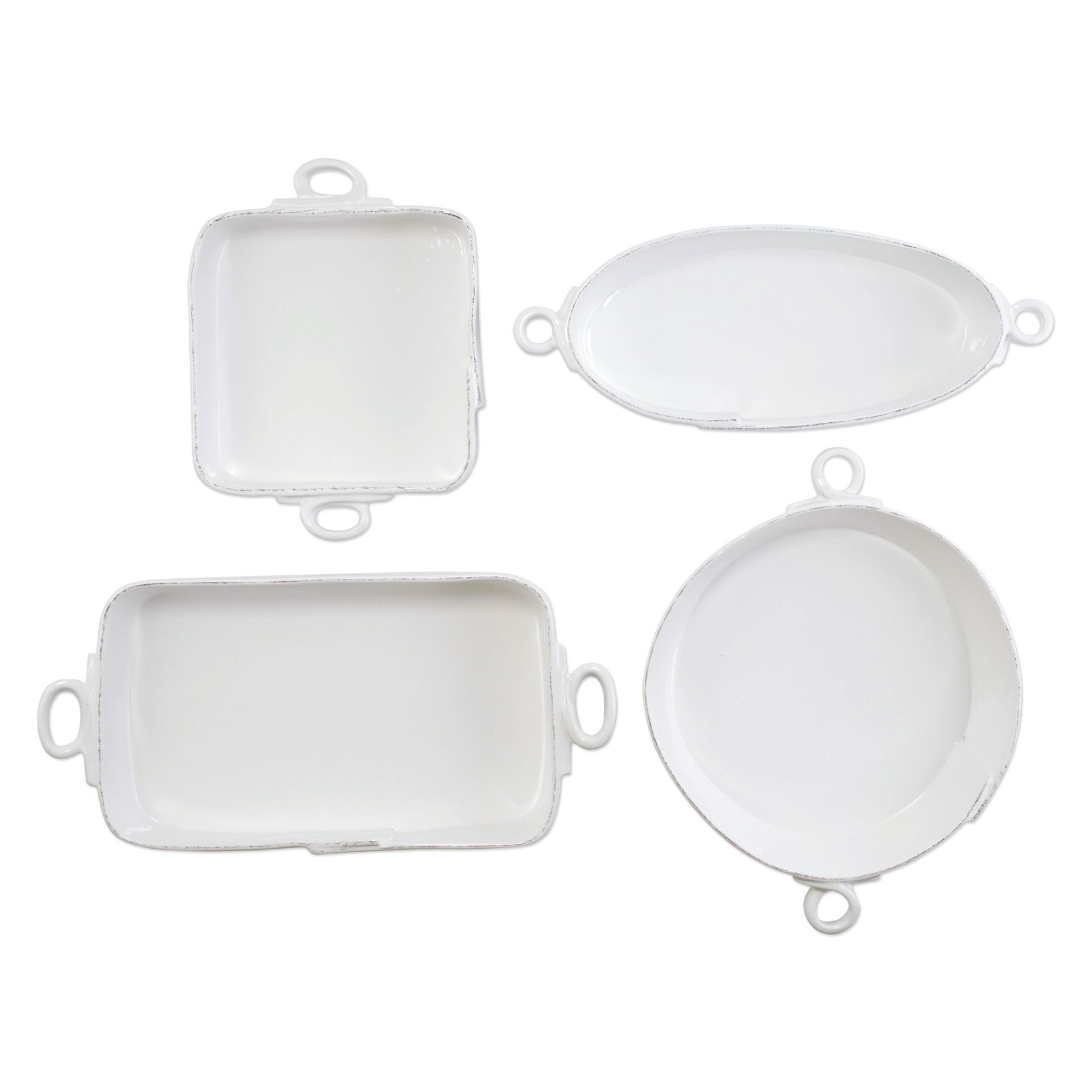 Vietri Lastra White Dinnerware | Gracious Style