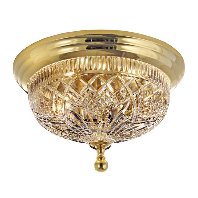 Waterford Beaumont Ceiling Fixture 12" Polished Brass | Gracious Style